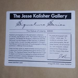 Jesse Kalisher | Wall Decor | New York Statue Of Liberty Photograph ...